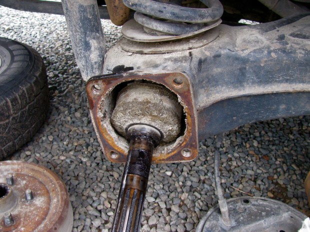 Vanagon rear wheel bearing replacement | shooftie