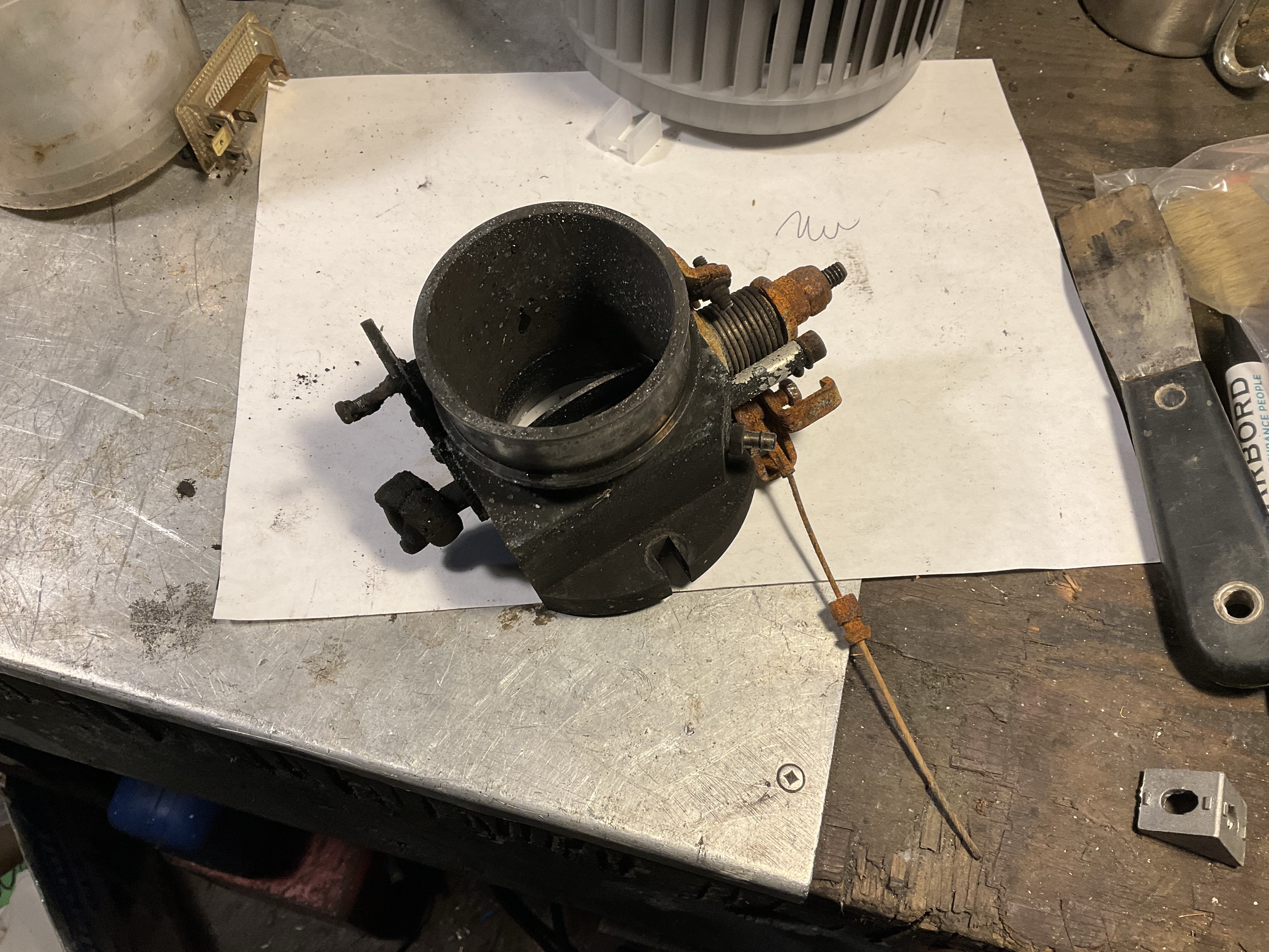 Vanagon – quick autopsy of GW throttle body | shooftie