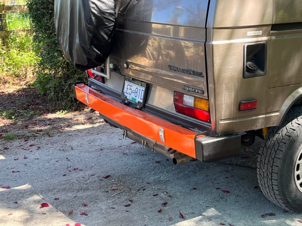 Vanagon – rear bumper done. | shooftie