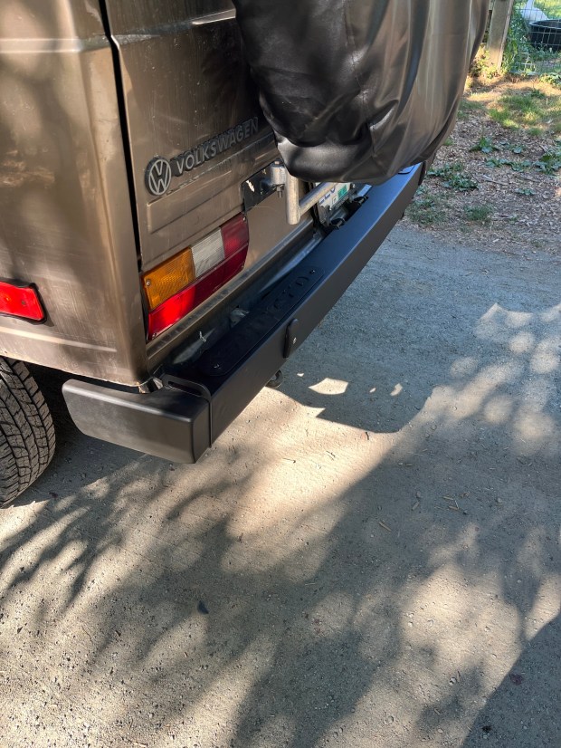 Vanagon – rear bumper done. | shooftie