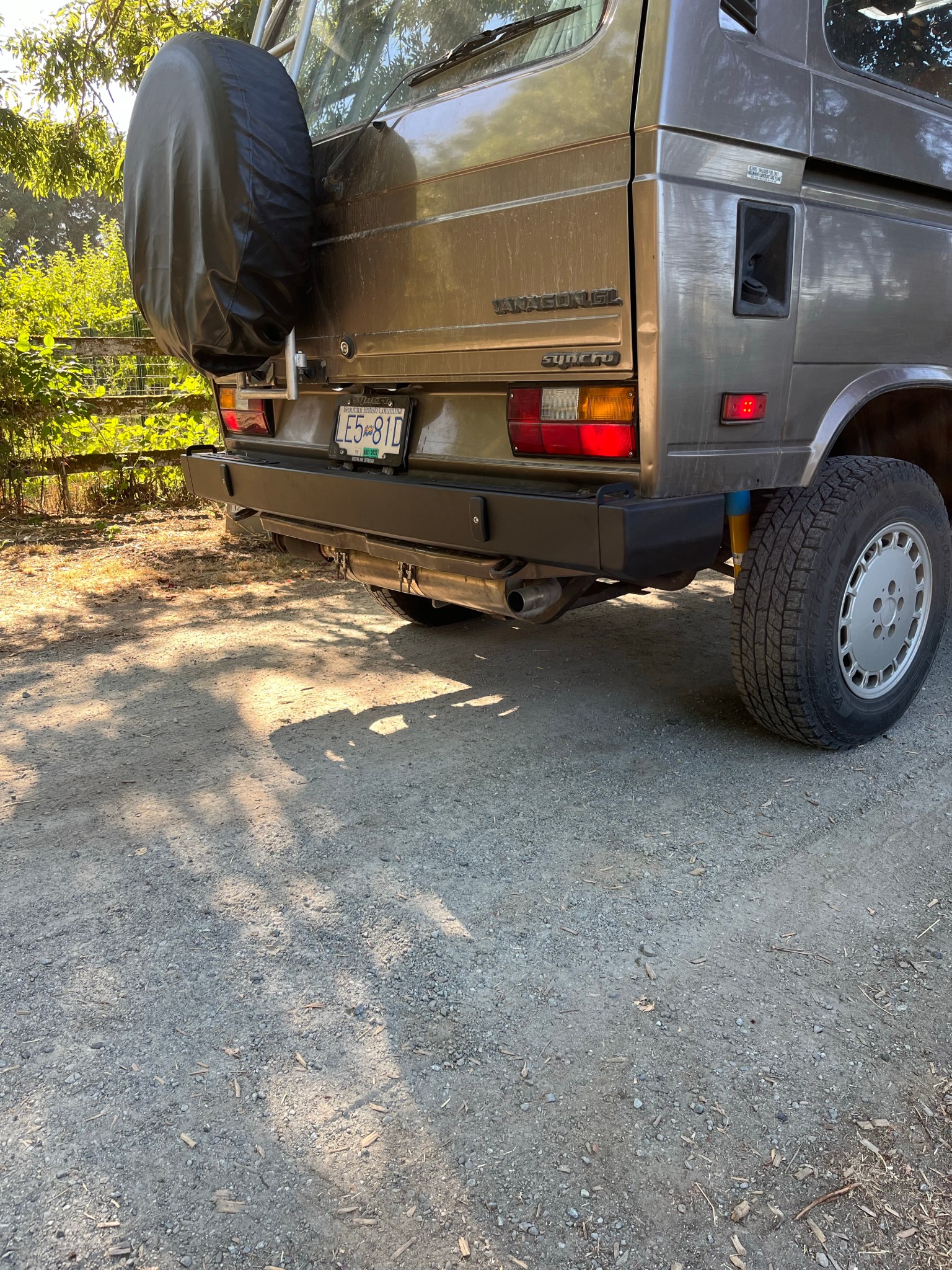 Vanagon – rear bumper done. | shooftie